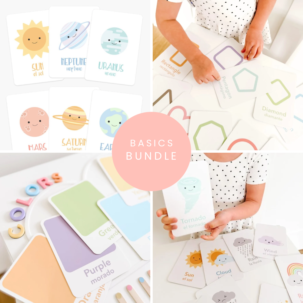 Basics Flashcards Bundle – The Baby Abode